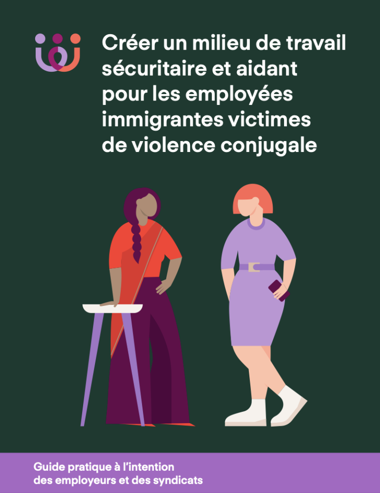 Guide pratique à l'intention des employeurs et des syndicats - Milieux de travail alliés contre ...